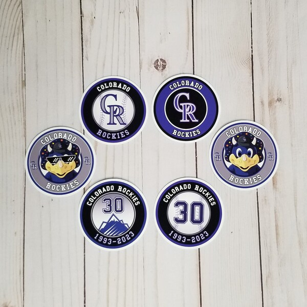 Colorado Rockies Sticker - Etsy