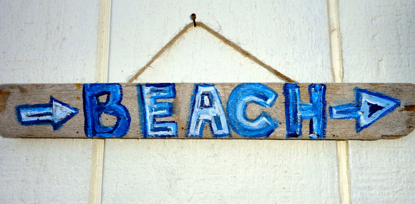 Beach \ Summer Fun Sign Wall Hanging Handpainted Art Original Painting ...