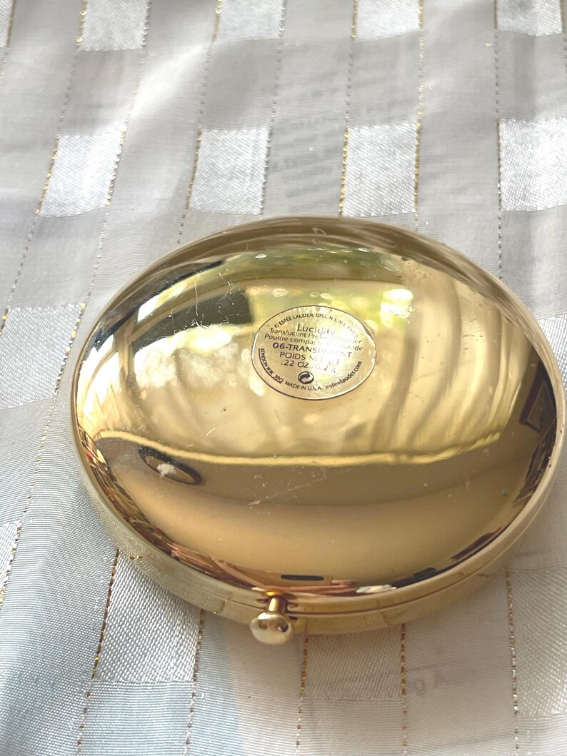 Estée Lauder PRETTY POPPY Powder Compact Unused Empty NEW Old Stock ...