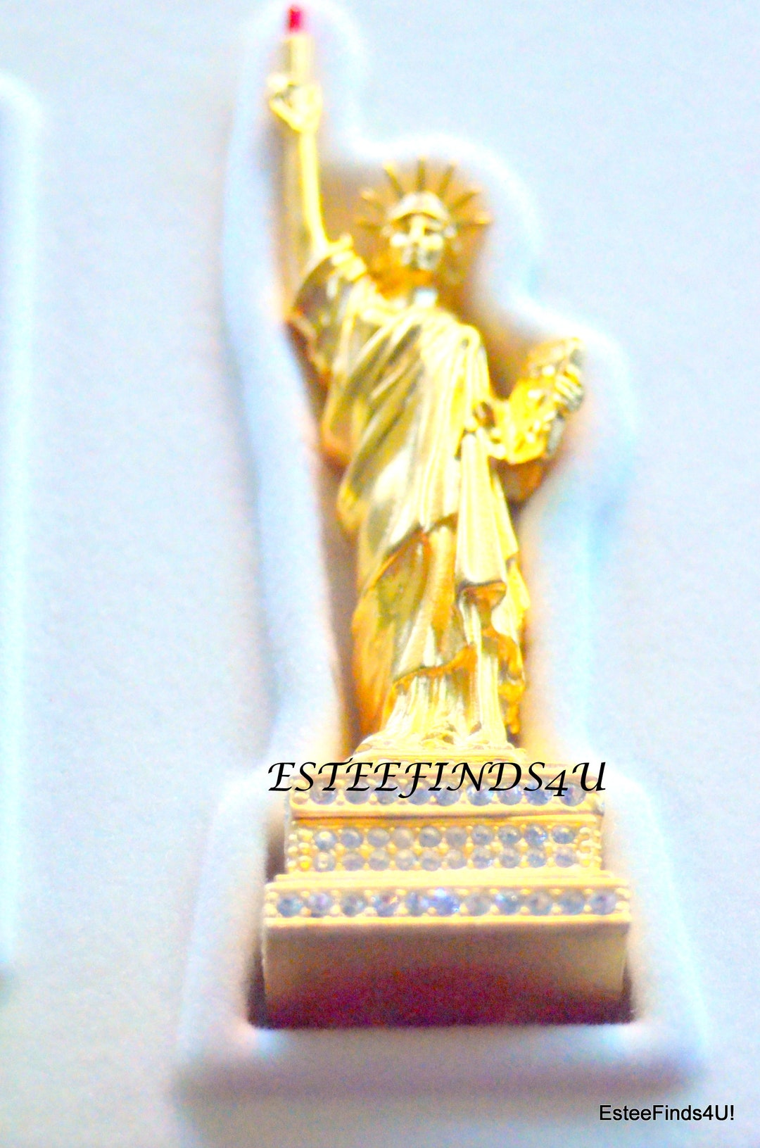 Estee Lauder LADY LIBERTY Solid Perfume MIB - Etsy