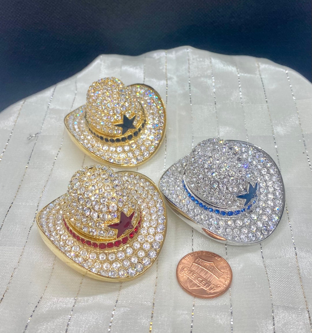 COWBOY HAT Solid Perfume Compact by Estée Lauder Plus PROTOTYPE - Etsy