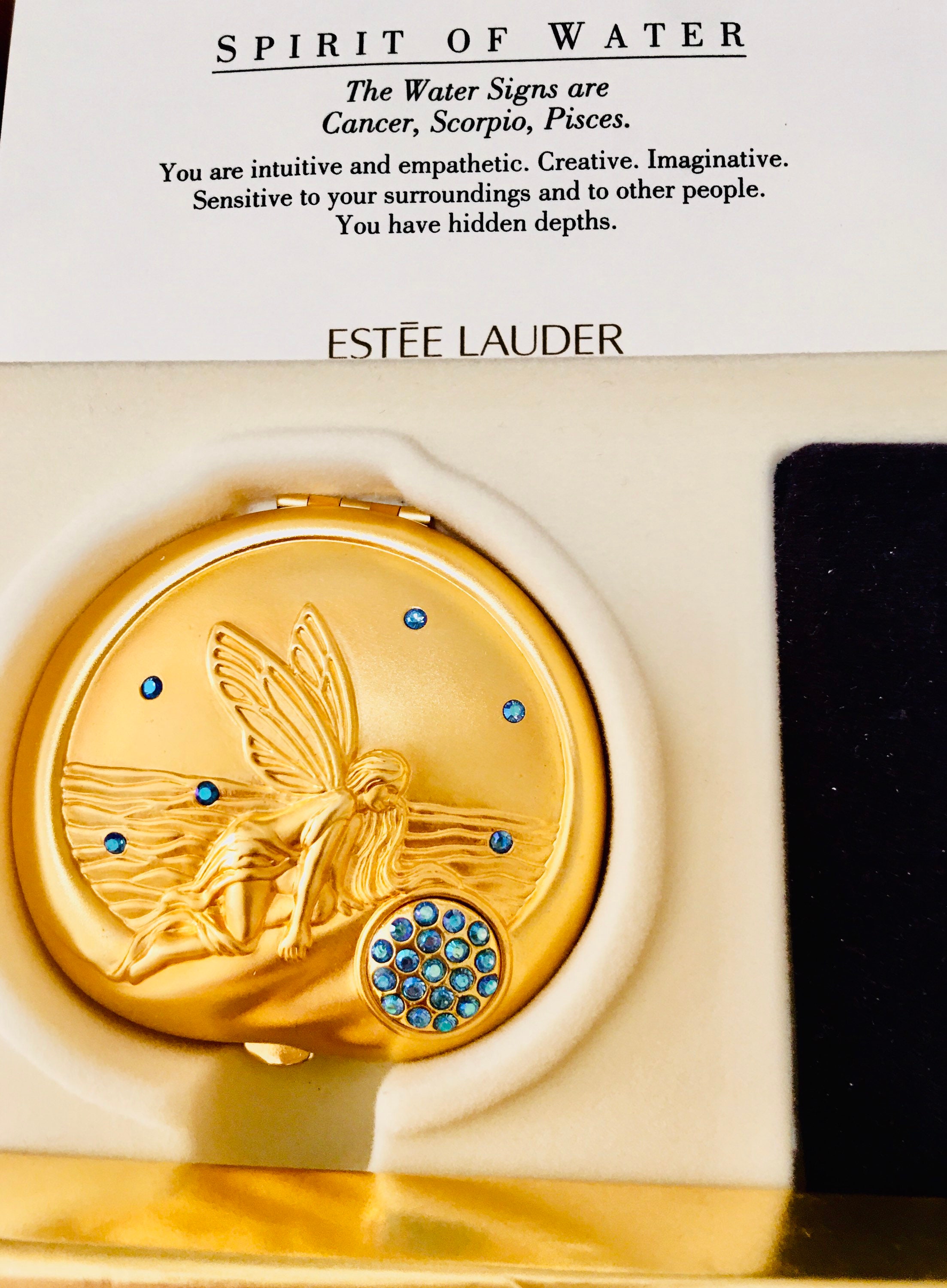 Estée Lauder SPIRIT OF WATER Lucidity Compact New Old Stock