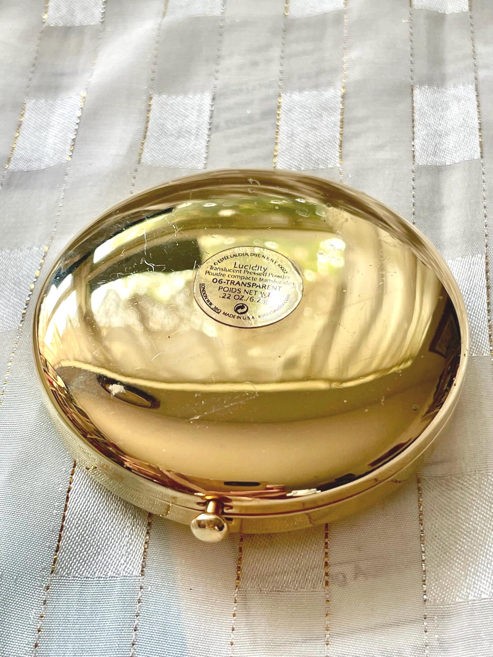 Estée Lauder PRETTY POPPY Powder Compact Unused Empty NEW Old Stock ...