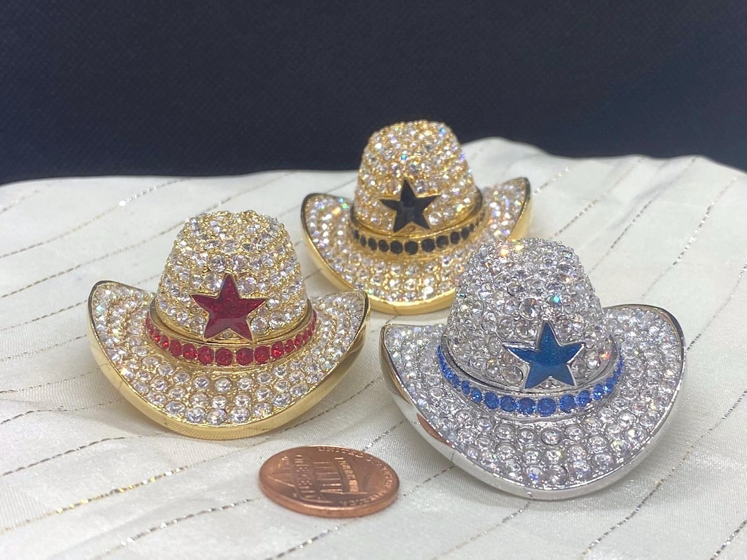 COWBOY HAT Solid Perfume Compact by Estée Lauder Plus PROTOTYPE - Etsy