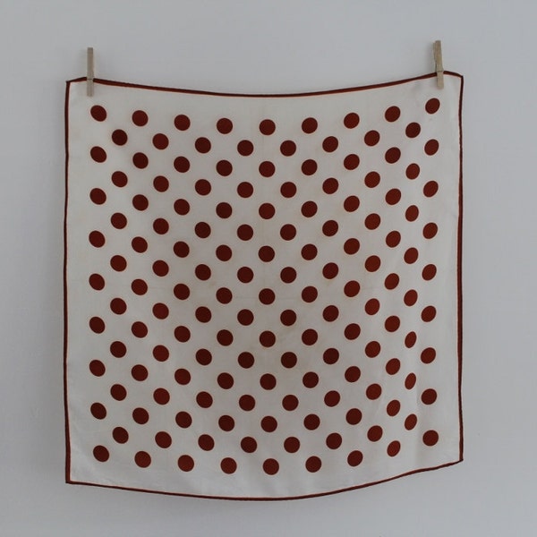 Polka Dots Scarf - Etsy