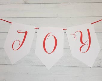 Joy banner | Etsy
