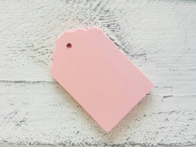 Pink Gift Tags-light Pink Blush Medium Pink or Hot Pink | Etsy