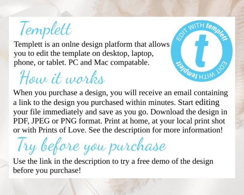 Signature Drinks Bar Menu Sign Template-signature Cocktail - Etsy