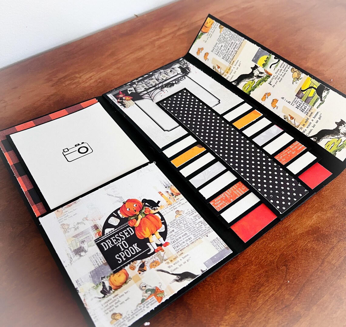 Stacked Folios Cutting and Scoring Guide - Etsy