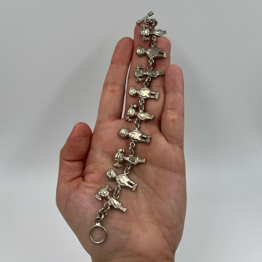 Vintage Rare Dead Stock Designer Sterling S925 Stamped Chunky Link ...