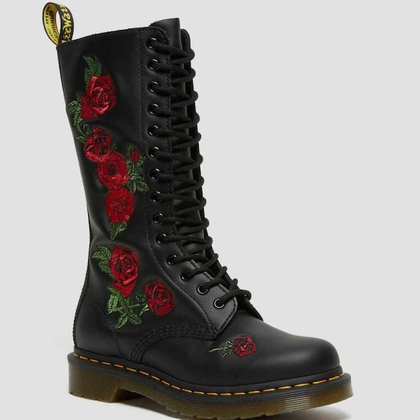 Flower Doc Martens - Etsy