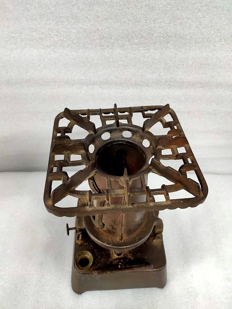 Antique Original Iron Kerosene Kitchen Stove Old Paraffin Camping Cook ...