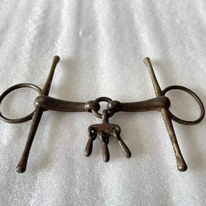 Antique Iron Hand Crafted Horse Bridle Bit Old Primitive Iron Horse ...