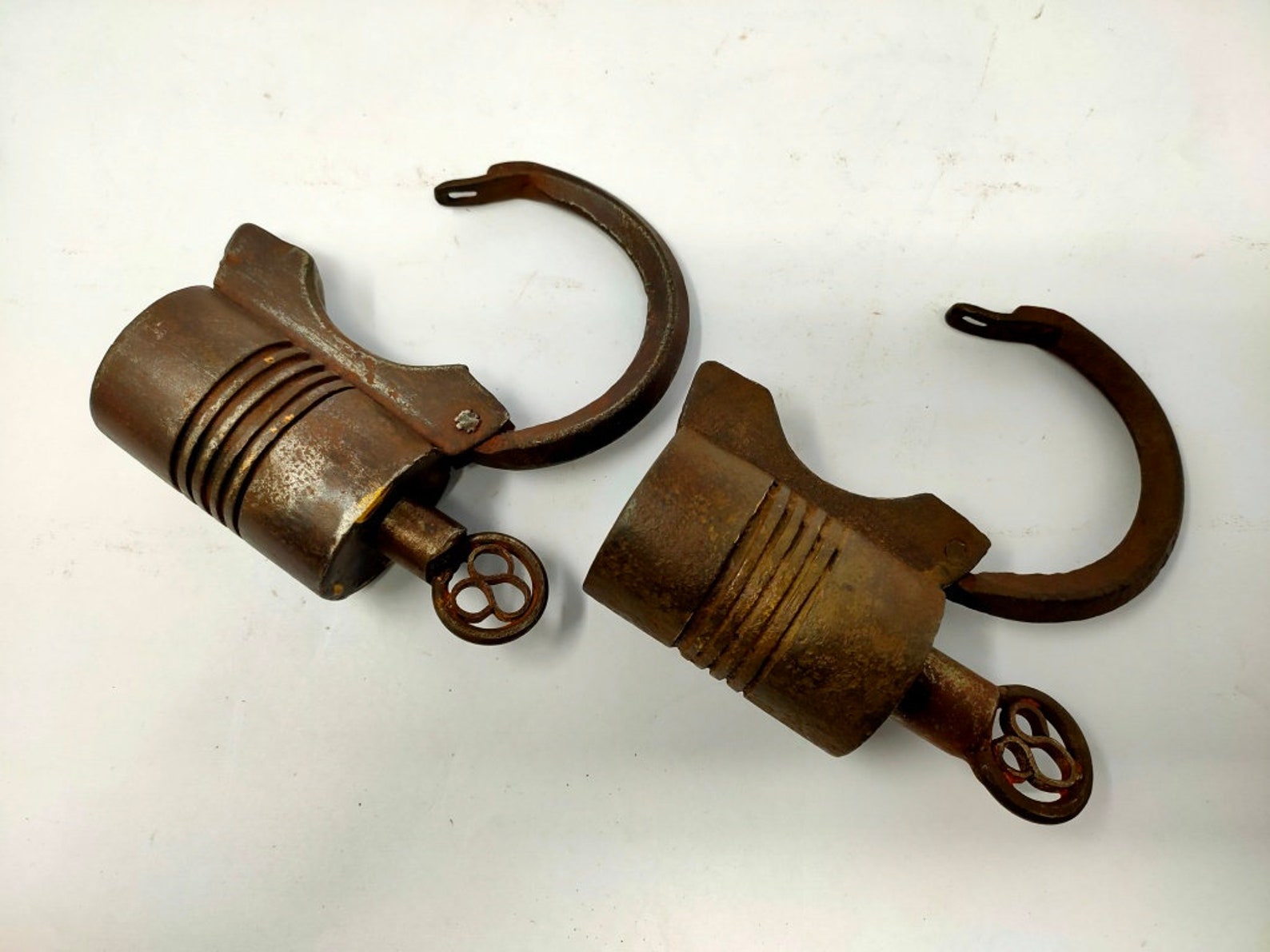 Antique Iron Barrel Shape Lock Hand Made Tribal Padlock Screw - Etsy