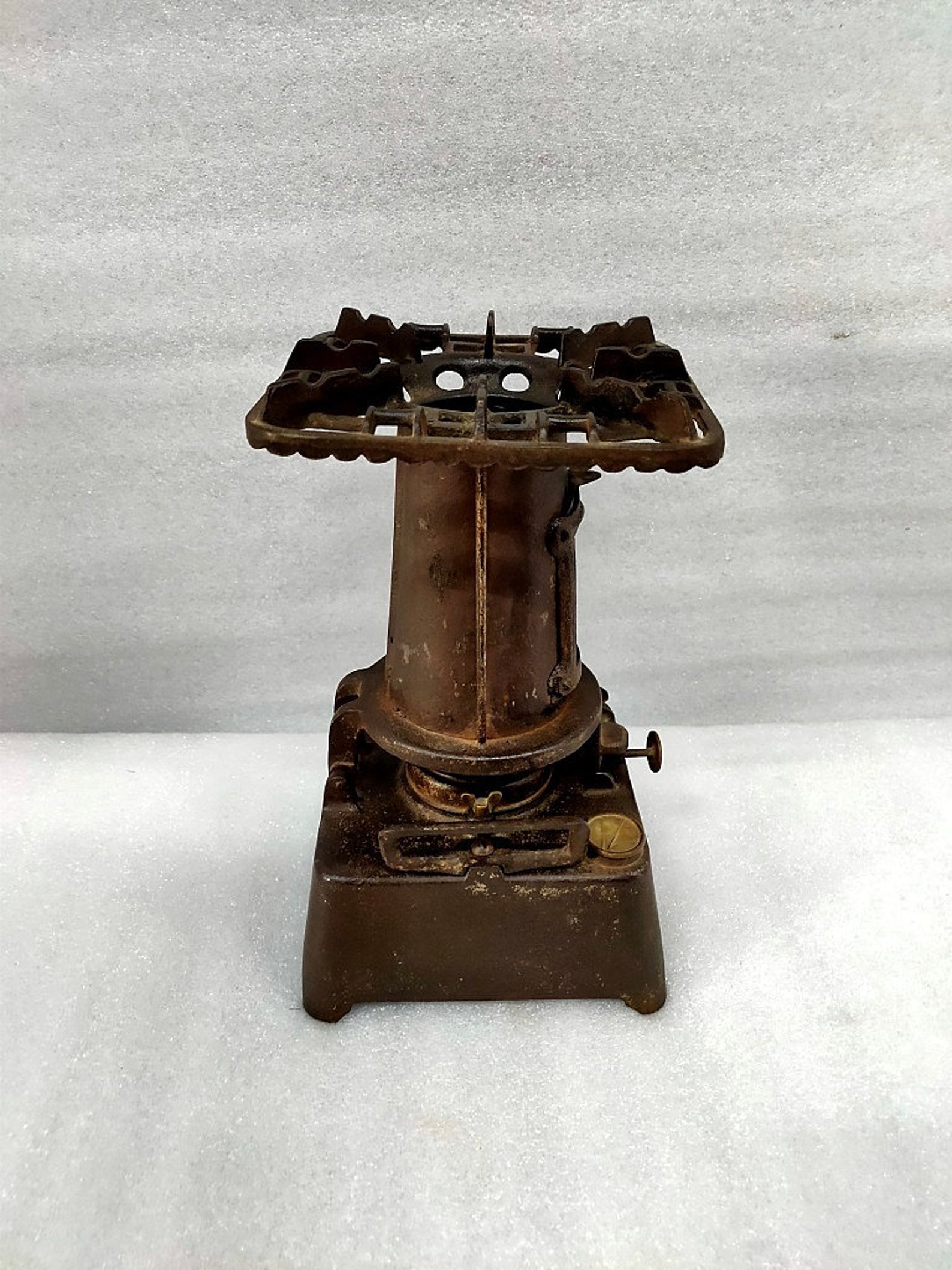 Antique Original Iron Kerosene Kitchen Stove Old Paraffin Camping Cook ...