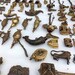Brass Home Decor 111 Pieces Betel Nut Cutter Gun Powder Flask Oil Lamp ...