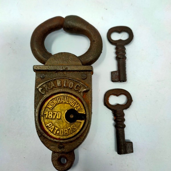 Antique Lock - Etsy