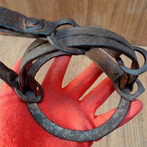 Antique Iron Animal Trap Hand Forged Unique Wild Animal Trap | Etsy