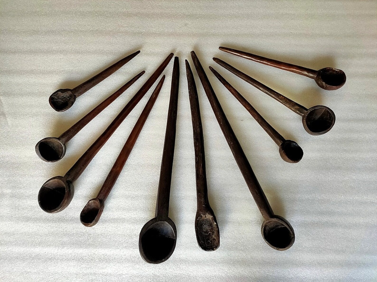 Antique Wooden Spoon Old Hand Carved Holy Spoon Hand Made - Etsy