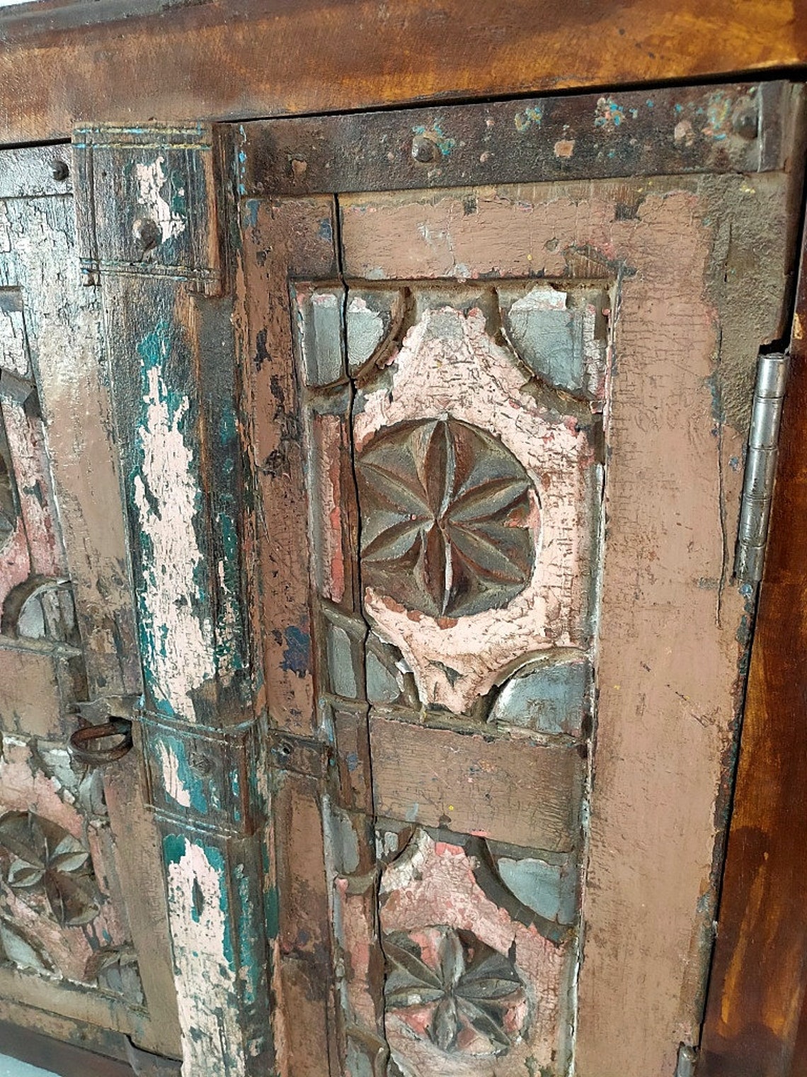 Wooden Hand Floral Carved Window Door Framed Wooden Floral Work Window ...