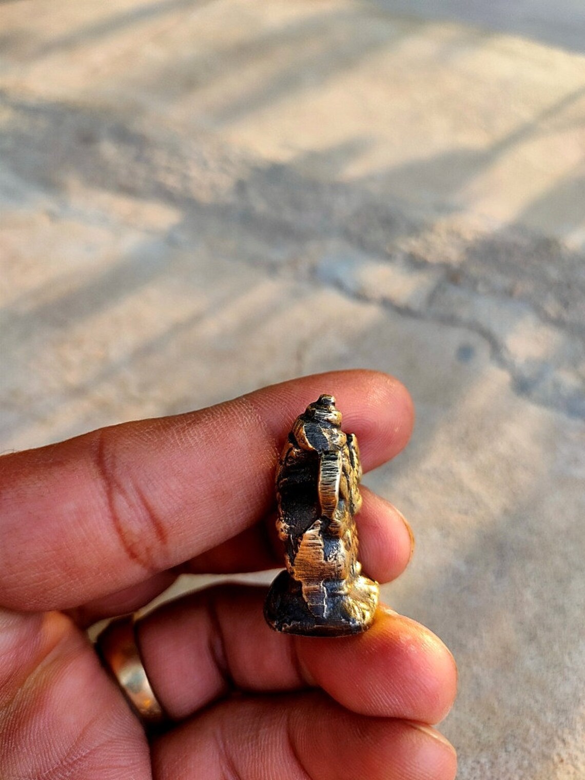 Old Brass Ganesha Statue Hand Crafted Hindu God Ganesha - Etsy