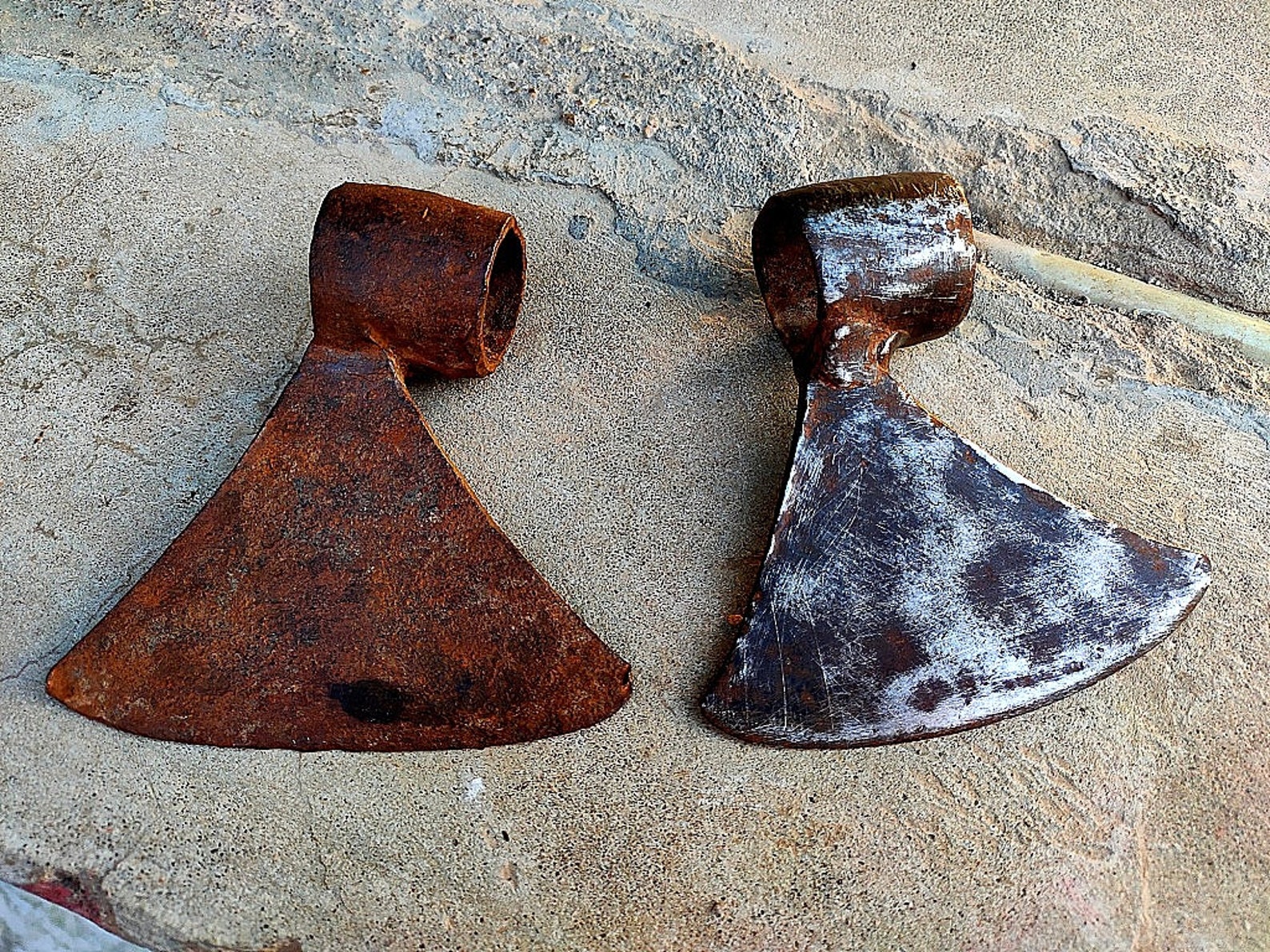 Antique original Iron Axe head Hand made Axehead engraved 11 | Etsy