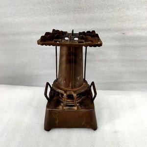 Antique Original Iron Kerosene Kitchen Stove Old Paraffin Camping Cook ...