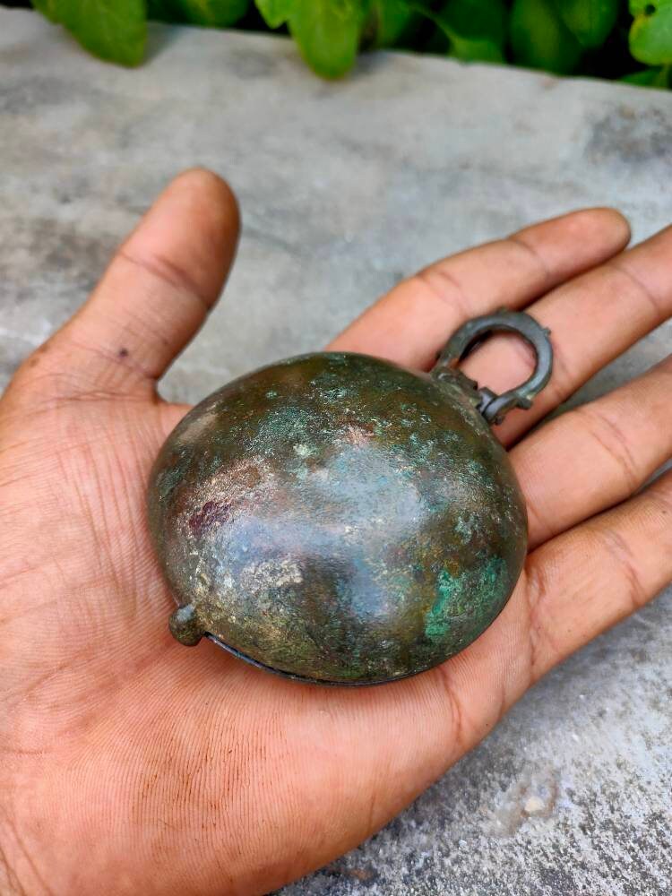 Antique Brass Lime Box Tabacco Box Hand Crafted Unique Trinket - Etsy