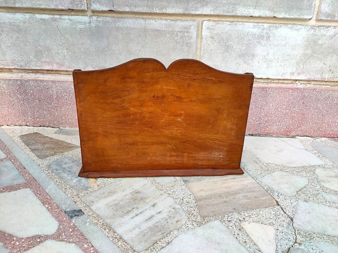 Antique Wooden Post Office Letter Box Hand Made Teak Wood - Etsy