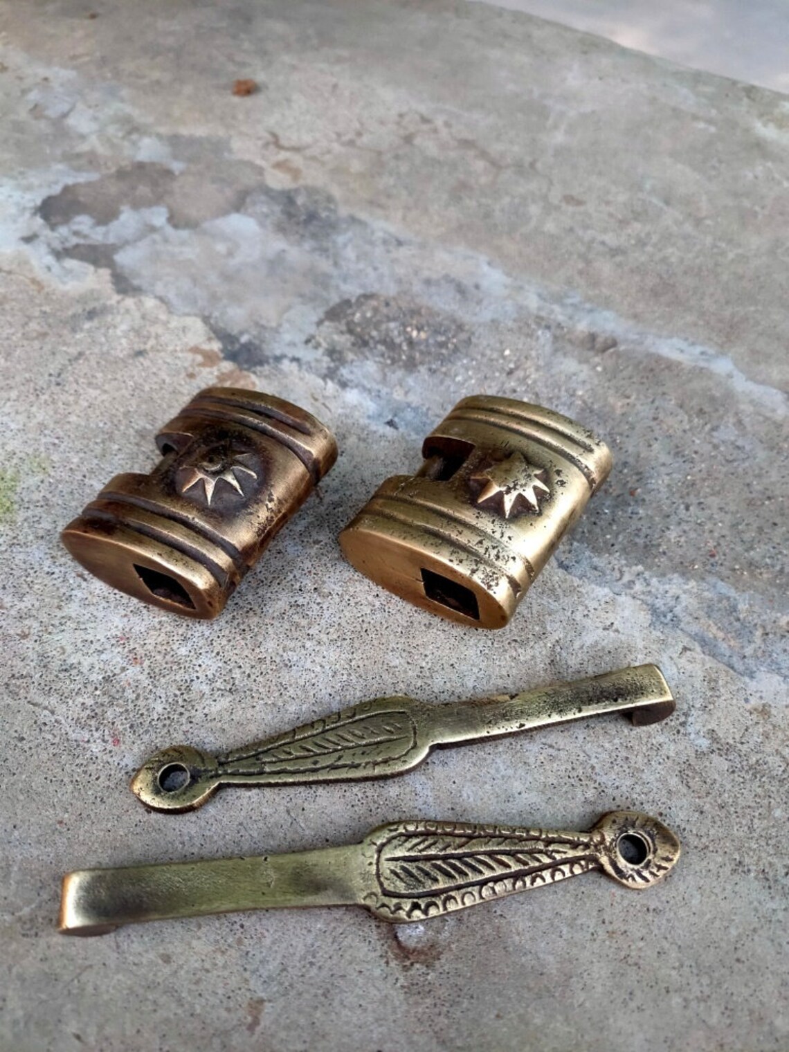 Old Brass Handcrafted Small Padlock /penny Padlocks/ Brass - Etsy