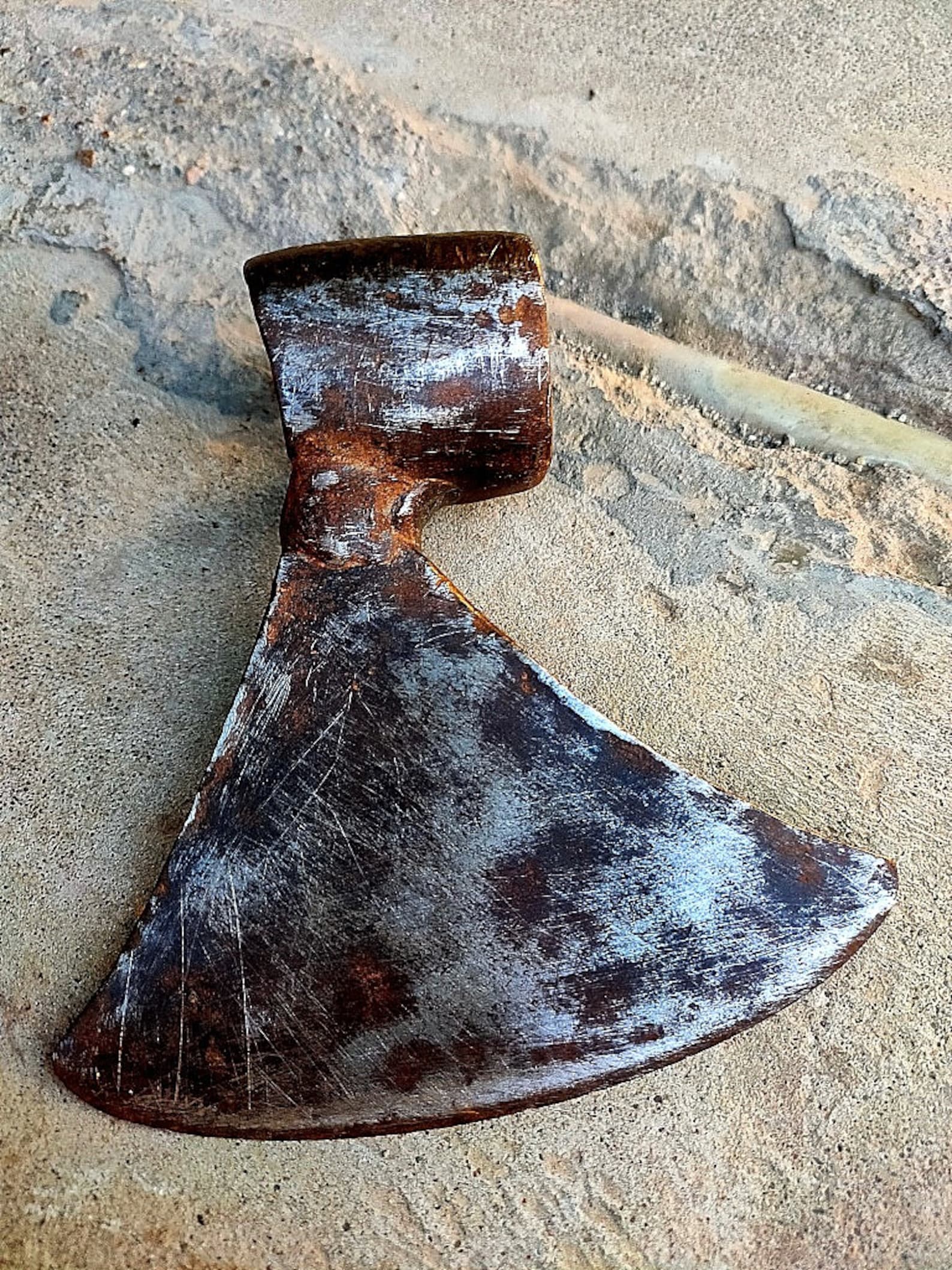 Antique Original Iron Axe Head Hand Made Axehead Engraved 11 - Etsy