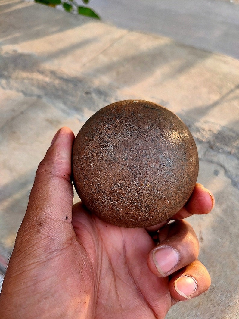 Antique Iron Cannon Ball Old Hand Forged Heavy Cannon Fire - Etsy