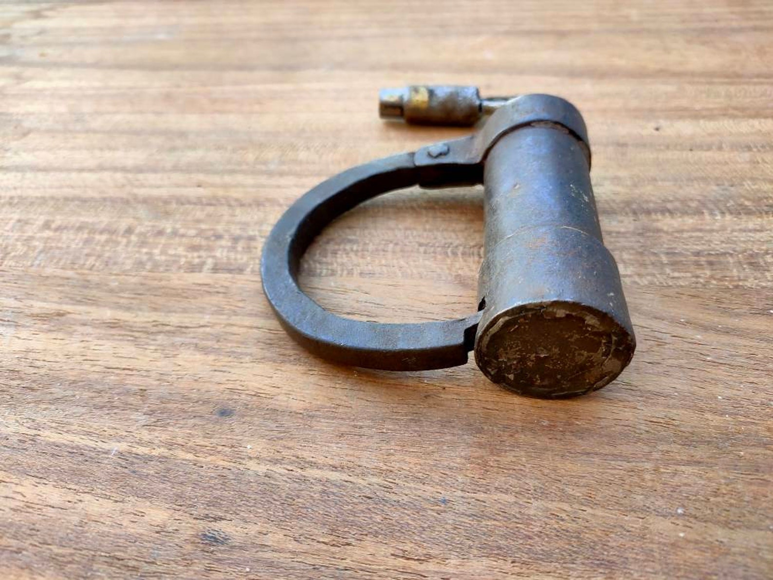 Antique Original Barrel Shape Iron Padlocks / Old Iron Big - Etsy