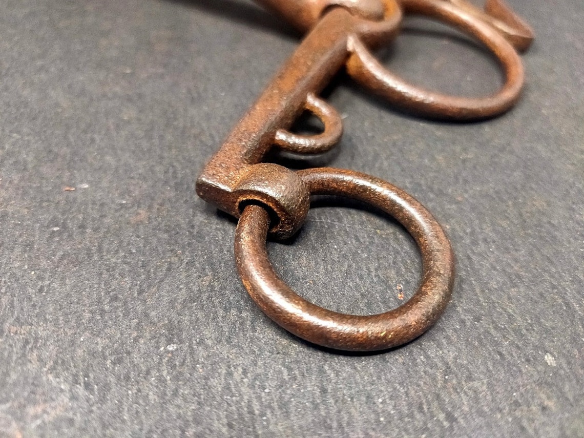 Antique Iron Horse Bit Hand Forged Horse Bridle Old Carved | Etsy