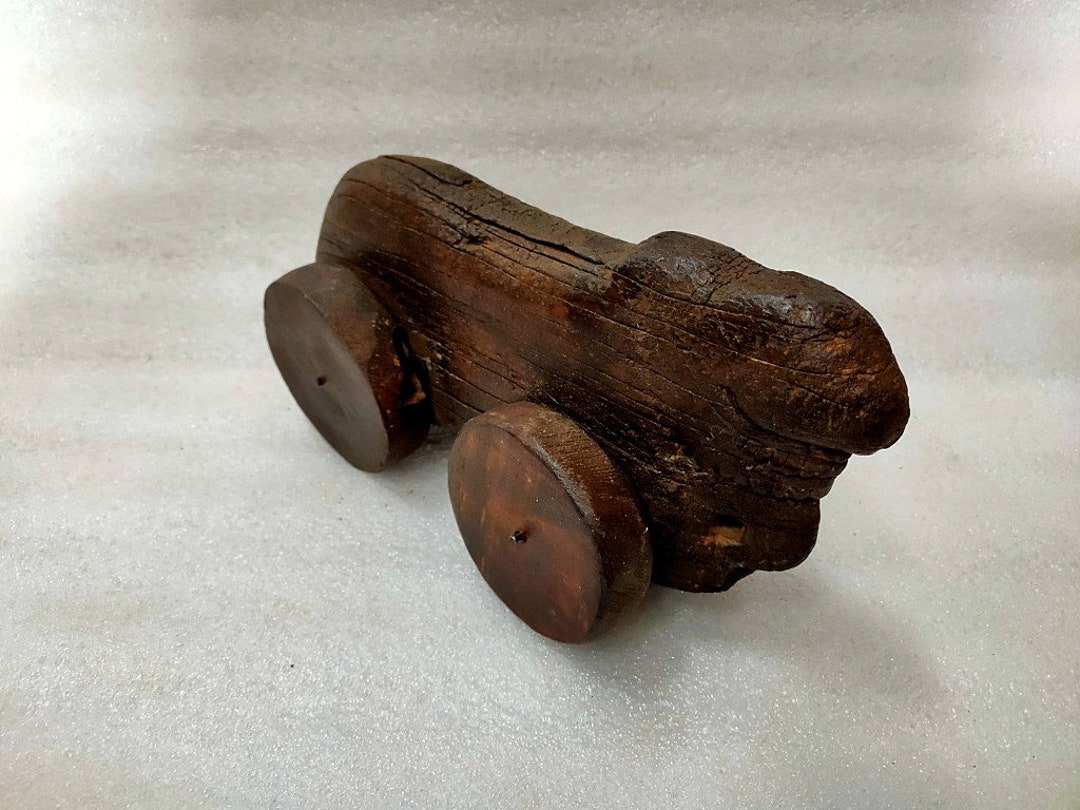 Antique Primitive Worship Hindu God Shiva Nandi Statue Old Hand Carved ...