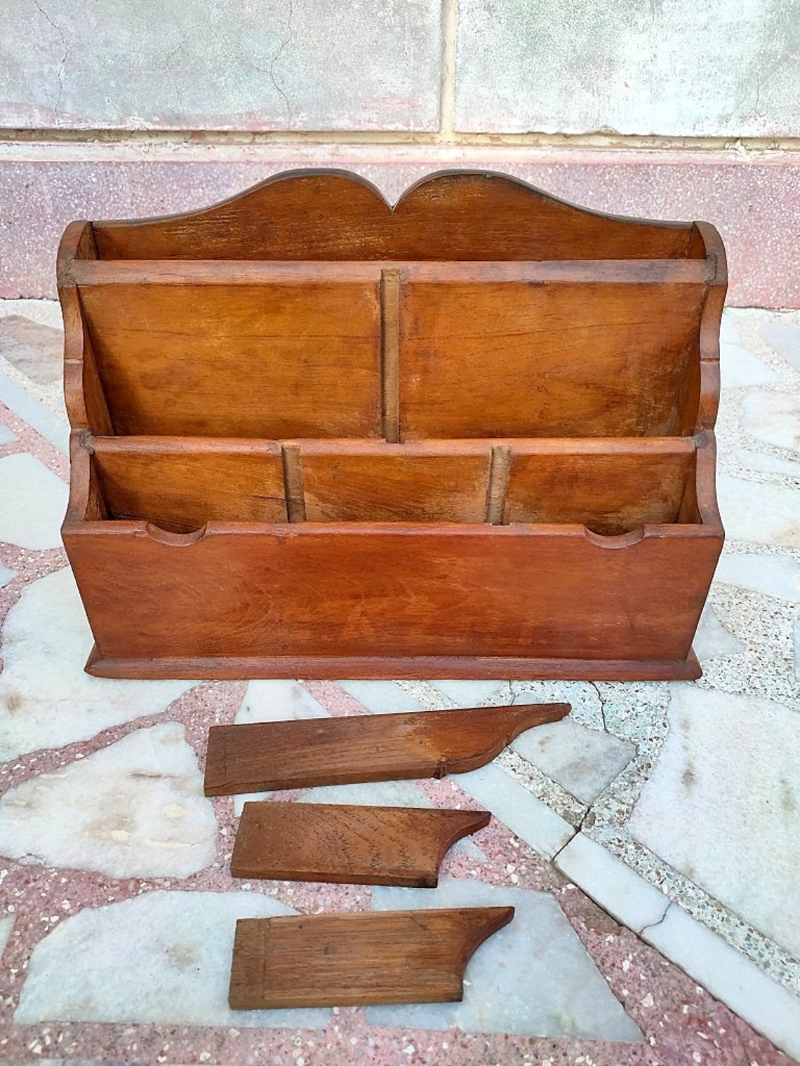 Antique Wooden Post Office Letter Box Hand Made Teak Wood - Etsy