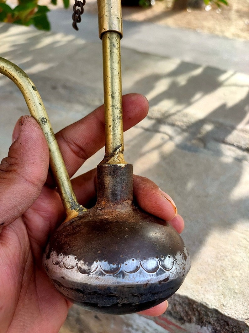 Antique Iron Brass Hookah Pot Hand Engraved Brass Hookah Old - Etsy