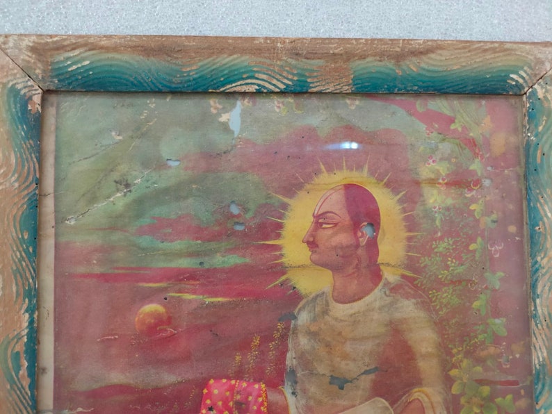 Vintage Jain Worship Swami Saint Print Old Jainism God Litho - Etsy