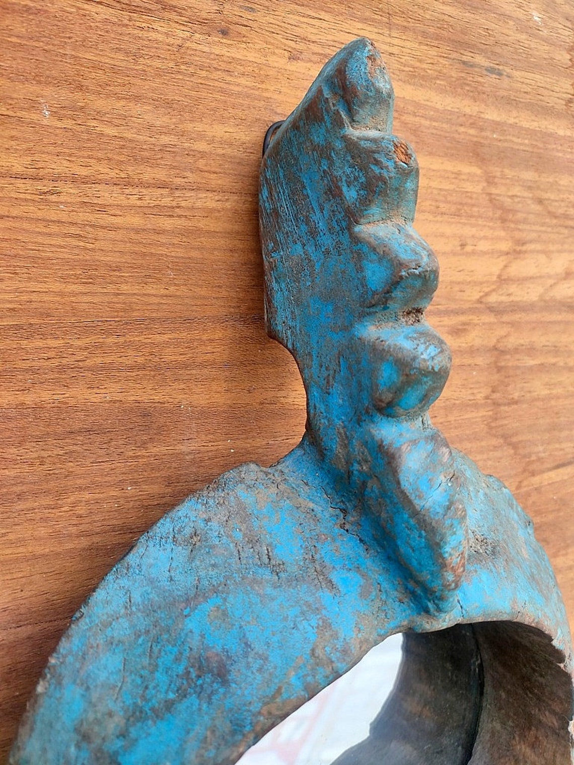 Antique Wooden Unique Mirror Hand Carved Hanging Mirror Old - Etsy