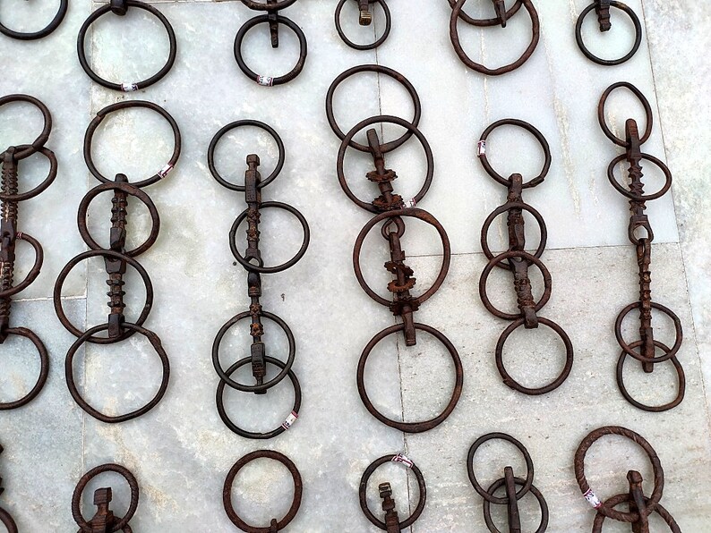 50 Pc Antique Iron Horse Bit Hand Forged Engraved Design Unique Horse ...