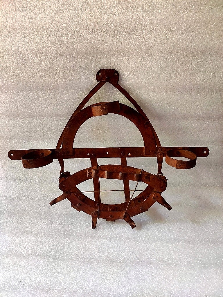 Antique Iron Hand Carved Kitchen Set Old Spoon Glass Plate - Etsy