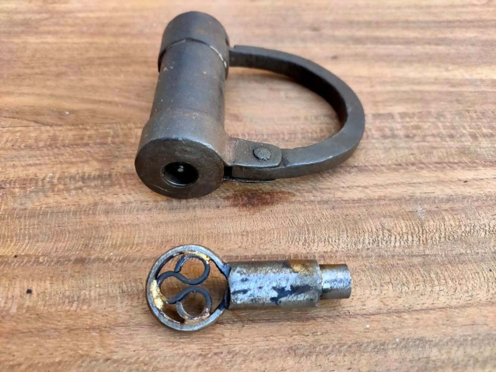 Antique Original Barrel Shape Iron Padlocks / Old Iron Big - Etsy