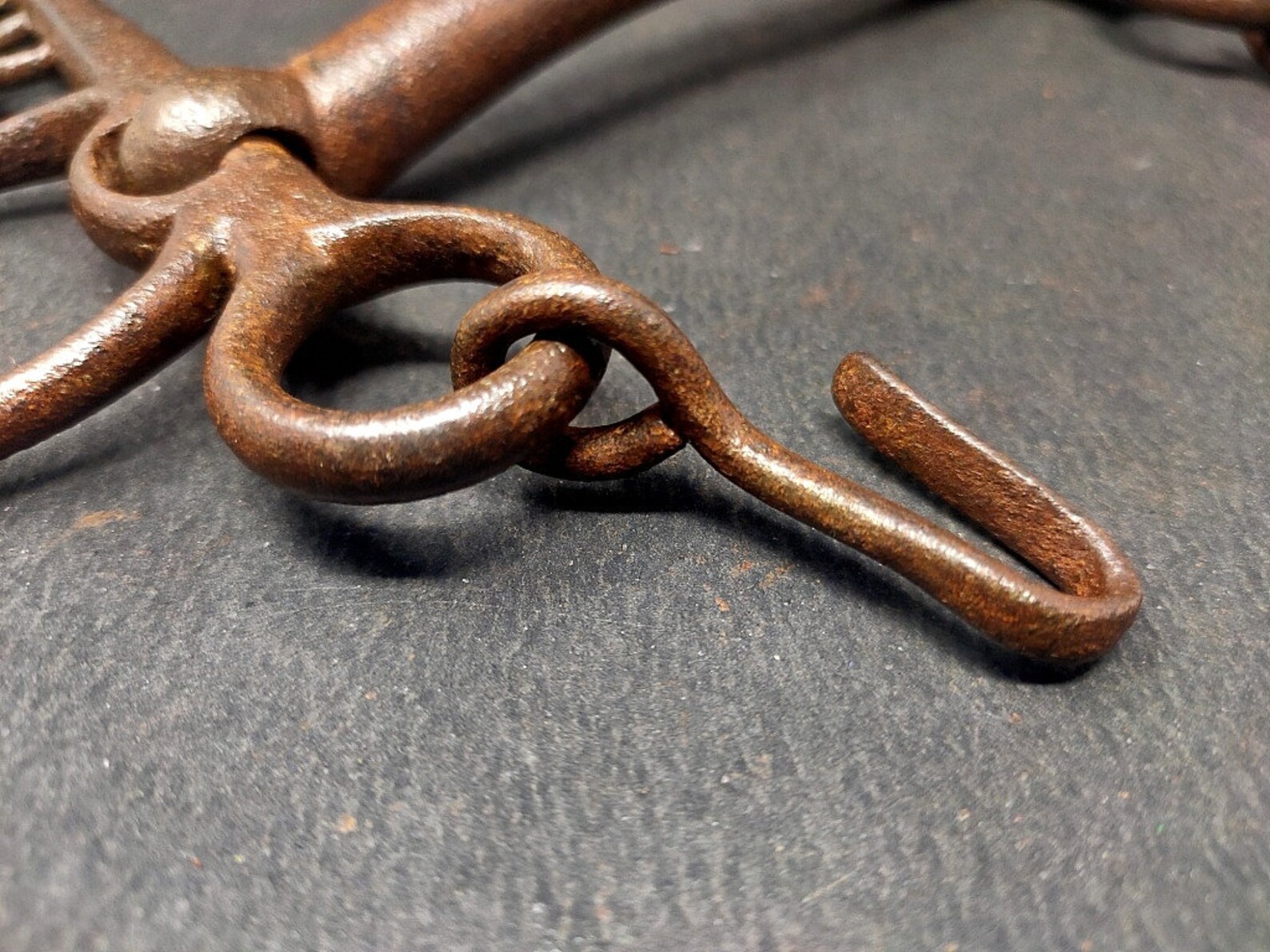 Antique Iron Horse Bit Hand Forged Horse Bridle Old Carved Antique ...