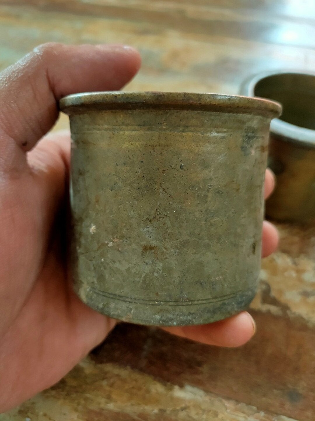 Ancient Bronze Holy Water Pot Hand Forged Bronze Water Pot Indian ...