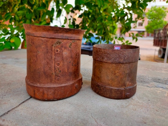 Antique Iron Rice Measurement Pot Hand Forged Rice Measure Pot | Etsy