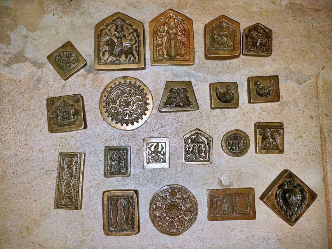 Antique Bronze Mold Hindu God Bronze Mold Hindu Goddess Mold | Etsy