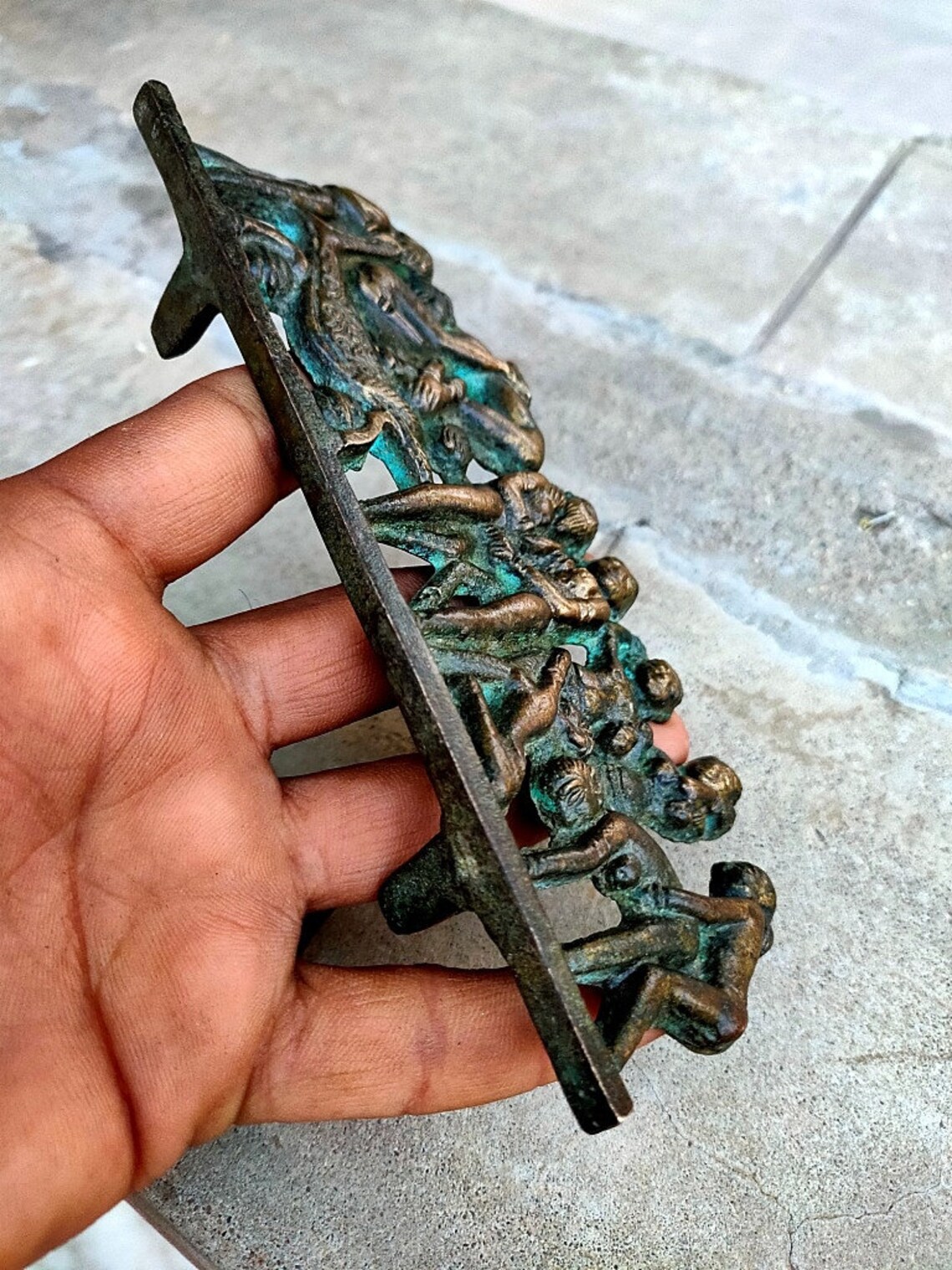 Antique Brass Erotic Figure Love Making Statue Hand Carved Old - Etsy