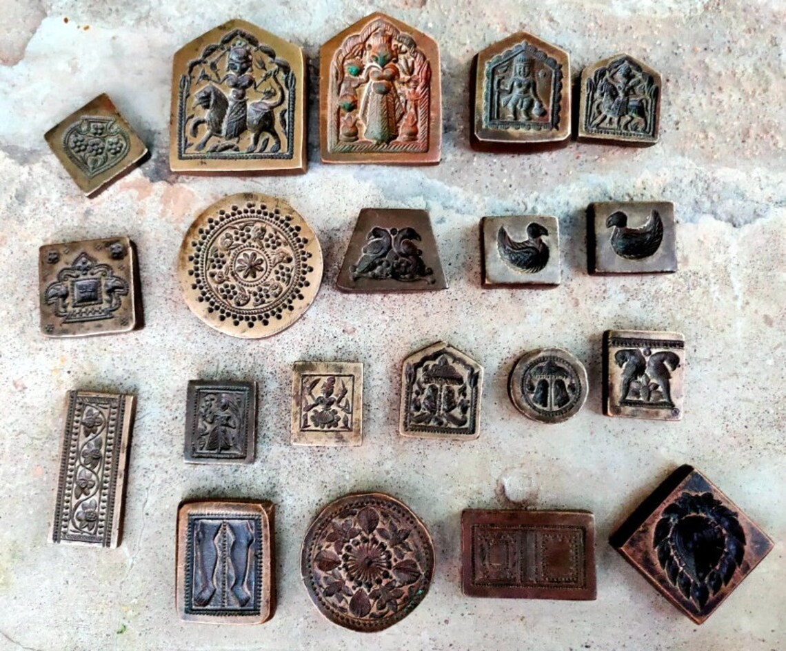 Antique Bronze Mold Hindu God Bronze Mold Hindu Goddess Mold | Etsy