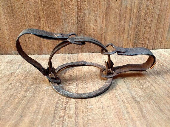 Antique Iron Animal Trap Hand Forged Unique Wild Animal Trap | Etsy
