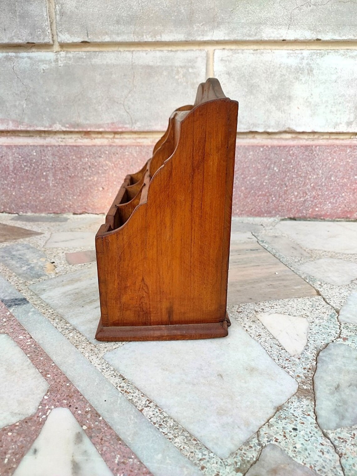 Antique Wooden Post Office Letter Box Hand Made Teak Wood - Etsy